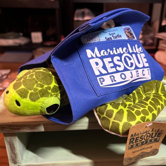 Marine Life Rescue | Toys | Marine Life Rescue Project Sea Turtle Plush ...